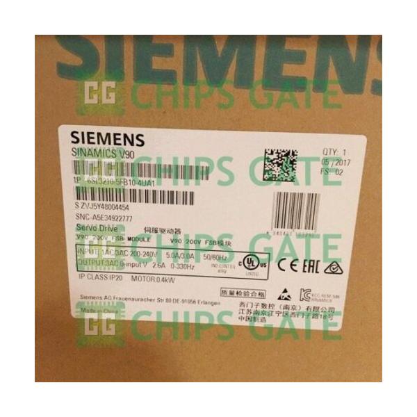 1PCS  For SIEMENS Servo Driver 6SL3210-5FB10-4UA1シーメンスサーボドライバーの1PCS 6SL3210-5FB10-4UA1