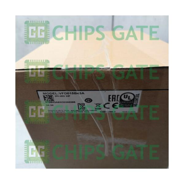 1PCS Delta Inverter VFD015B43A 1.5KW 380V1PCS Delta Inverter VFD015B43A 1.5KW 380V