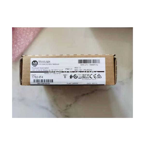 1762-IF4 MicroLogix 4 Point Analog Input Module4 1762IF41762-IF4 Micrologix 4ポイントアナログ入力モジュール1762IF4