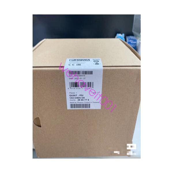 1PC New  QUINT-PS/1AC/24DC/20 2866776 Power1PC New Quint-PS/1AC/24DC/20 2866776パワー