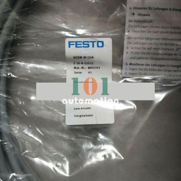 1PCS NEW FOR Encoder cable NEBM-M12G8-E-10-N-S1G15 8003763エンコーダーケーブルNEBM-M12G8-E-10-N-S1G15 8003763の1PCS新規