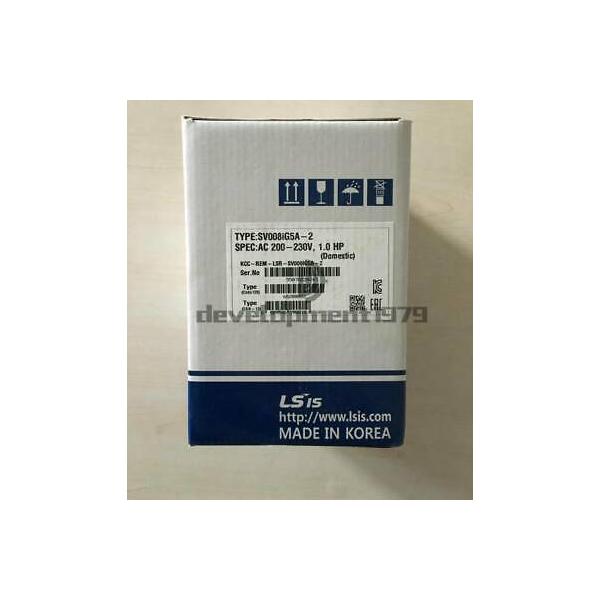 1PCS LS LG SV008IG5A-2 Wechselrichter 0.75KW 220V Neu IN Karton1PCS LS LG SV008IG5A-2 WECHSELRICHTER 0.75KW 220V Neu in ...