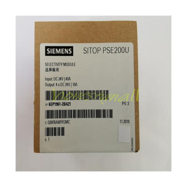 Ein Neu Siemens 6EP1961-2BA21 Selectivity Modul 1P 6EP1961-2BA21Ein Neu Siemens 6EP1961-2BA21選択性モジュール1P 6EP1961-2BA21