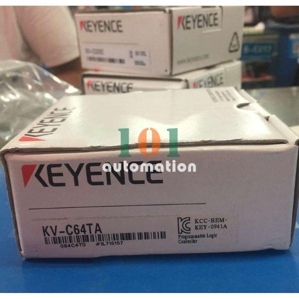 1PCS NEW FOR KEYENCE KV-C64TA PLC Boxed ModuleKeyence KV-C64TA PLCボックスモジュールの1PCS新品
