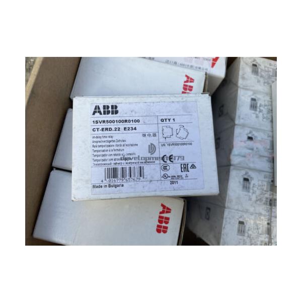 Ein Neu ABB CT-ERD.22 E234 1SVR500100R0100 Zeit Relais 0.05s-100hein neu abb ct-erd.22 E234 1SVR500100R0100 ZEIT Relais ...