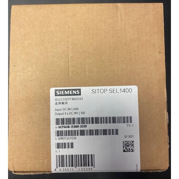 SITOP SEL1400 10 A selectivity module 8-channel (6EP4438-7EB00-3DX0)SITOPSEL1400 10選択性モジュール8チャンネル（6EP4438-7EB00-3DX0）