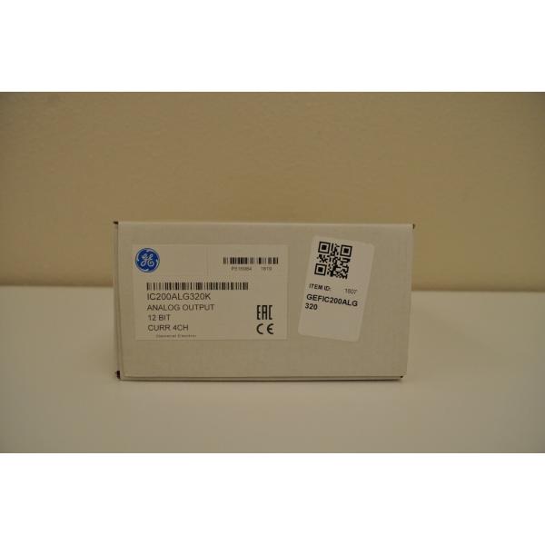 GE IC200ALG321 Analog Output 12 BIT Volt 4CH Unipolar.  in BoxGEIC200ALG321アナログ出力12ビットボルト4CHユニポーラ。ボックスに