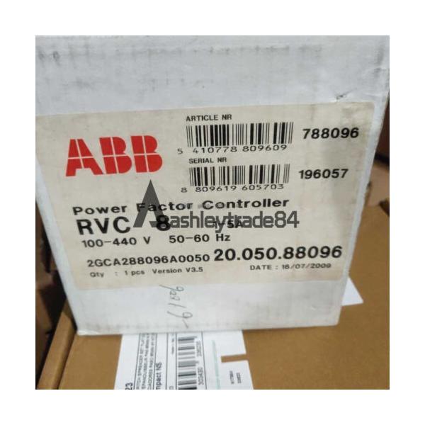1PCS Neu ABB Rvc-8 Rvc8-1/5a Power Faktor Kontroll- IN Karton1PCS Neu ABB RVC-8 RVC8-1/5A POWERFAKTOR KONTROLL- IN KARTON