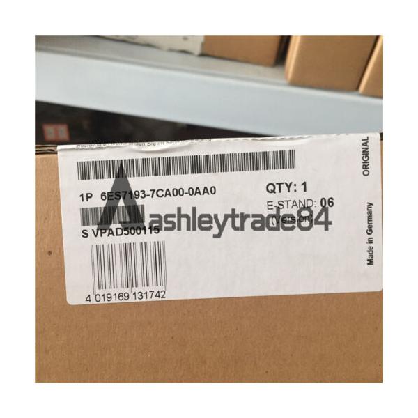 1PCS Neu IN Box Fur Siemens 6ES7 193-7CA00-0AA0 6ES7193-7CA00-0AA0ボックスファーシーメンス6ES7 193-7CA00-0AA0 6ES7193-7CA00-0AA0の1PC...