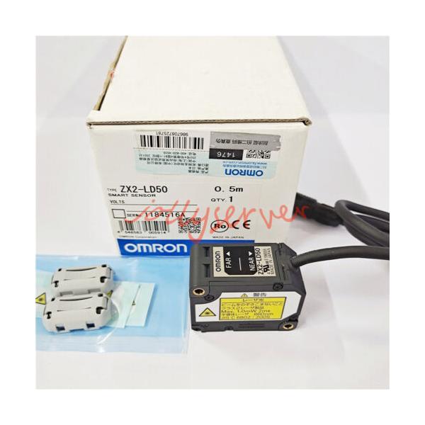 Neu 1PCS Omron ZX2-LD50 Laser SensorNEU 1PCS OMRON ZX2-LD50レーザーセンサー