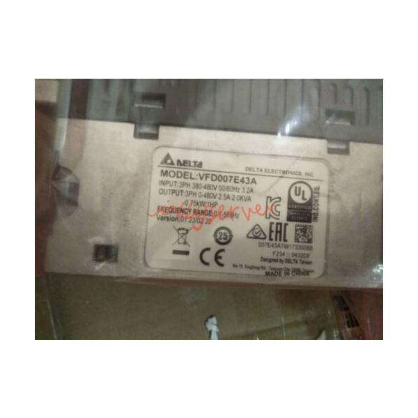 Neu 1PCS Delta Wechselrichter VFD007E43A 0.75KW 380VNeu 1PCS Delta Wechselrichter VFD007E43A 0.75kW 380V