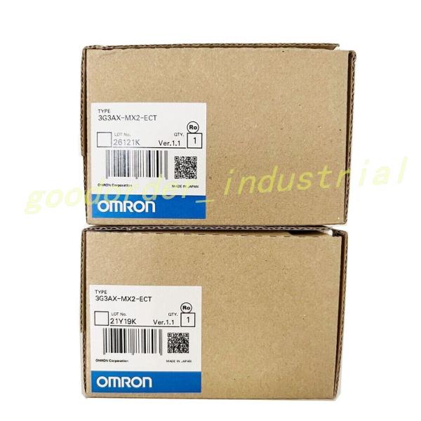Genuine Omron  3G3AX-MX2-ECT  communication unit本物のOmron 3G3AX-MX2-ECT通信ユニット