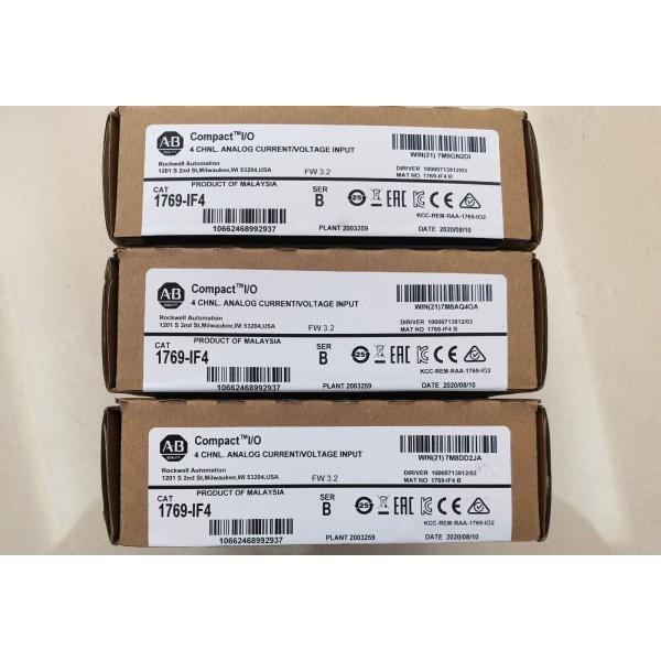 1769-IF4 CompactLogix I/O Analog Input Module Ser B New Factory Sealed1769-IF4 CompactLogix I/Oアナログ入力モジュールSer B新しい工場密閉