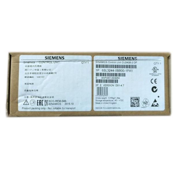 Siemens 6SL3244-0BB00-1PA1 Sinamics G120 Control Unit Profibus DP 5WSiemens 6SL3244-0BB00-1PA1 SINAMICS G120コントロールユニットPR...