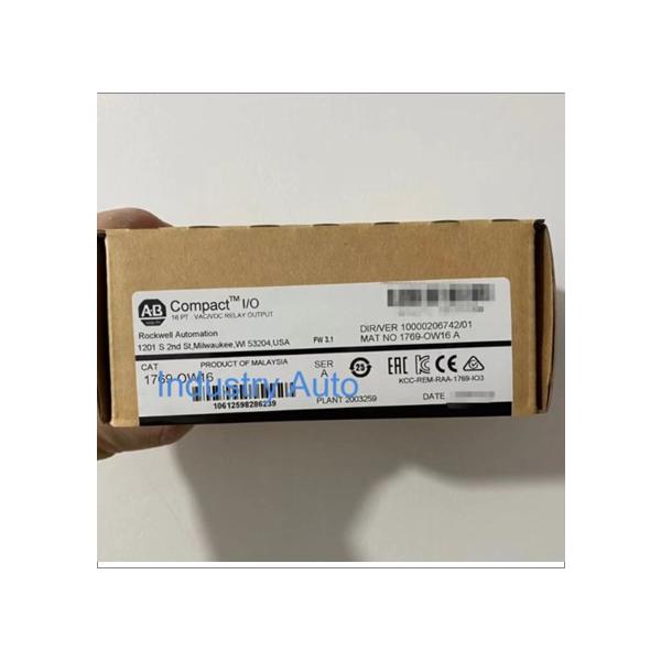New Sealed Allen-Bradley 1769-OW16 /A CompactLogix Relay Output Module 1769OW16新しい密閉Allen-Bradley 1769-OW16 /a CompactLo...
