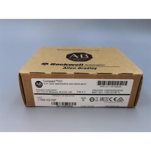 1769-IQ16F Allen-Bradley Input Module CompactLogix DC Digital 16Point High Speed1769-IQ16F Allen-Bradley入力モジュールCompactLo...