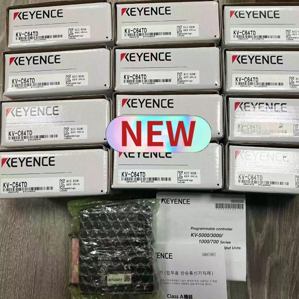 1pcs KEYENCE KV-C64TD PLC Output Unit Module New1PCS Keyence KV-C64TD PLC出力ユニットモジュール新規