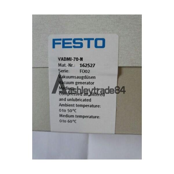 1PCS Neu IN Karton FESTO VADMI-70-N 162527 Vakuum Ventilカートン・フェストの1PCS neu vadmi-70-n 162527 vakuum ventil
