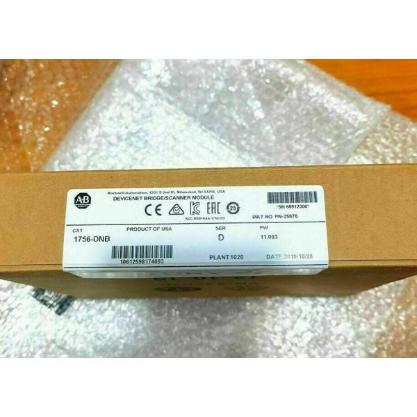 New  AB 1756-DNB /D ControlLogix DeviceNet Bridge Scanner Module Factory SealedNew AB 1756-DNB /D ControllOgix Devicenet...