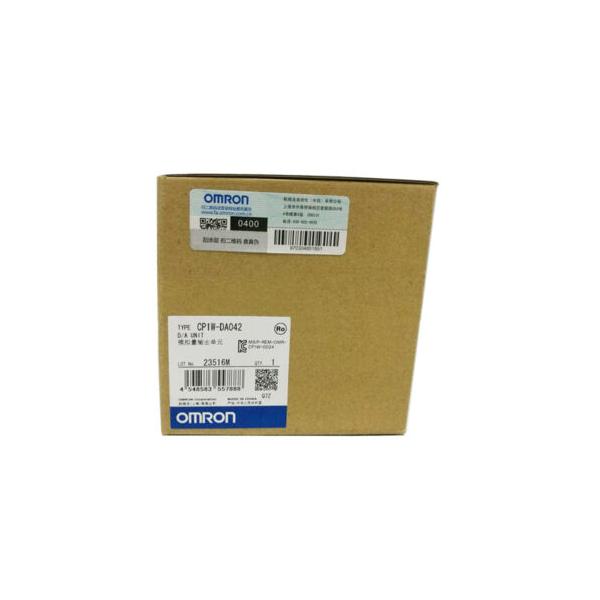 One Omron CP1W-DA042 CP1WDA042 Analog Output Unit1つのOmron CP1W-DA042 CP1WDA042アナログ出力ユニット