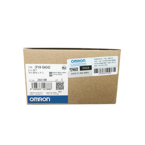 1PCS New Omron CP1W-DA042 CP1WDA042 PLC Unit In Box1PCS新しいOmron CP1W-DA042 CP1WDA042 PLCユニットボックス