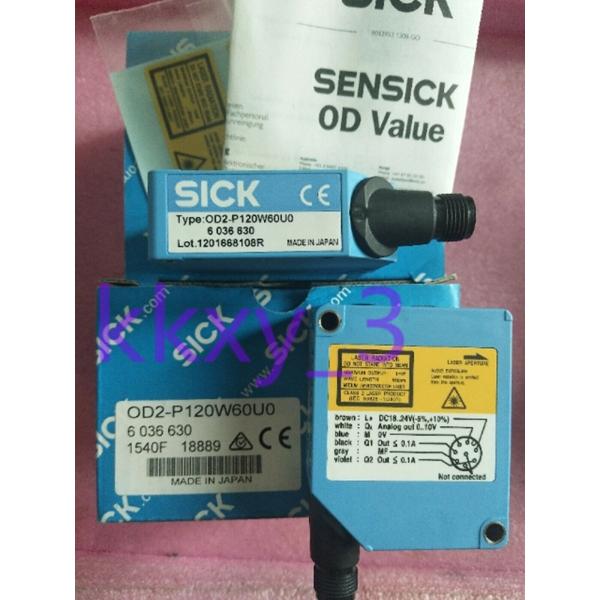1 PCS  SICK OD2-P120W60U0 6036630 Laser displacement1 PCS SICK OD2-P120W60U0 6036630レーザー変位