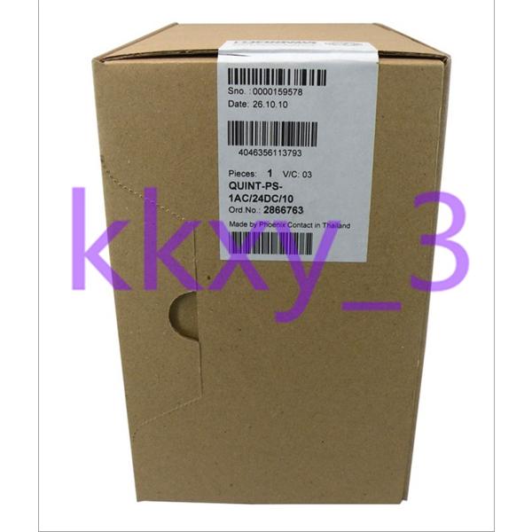 1 PCS  Phoenix QUINT-PS/1AC/24DC/10 2866763 Power Supply1 PCS Phoenix Quint-PS/1AC/24DC/10 2866763電源