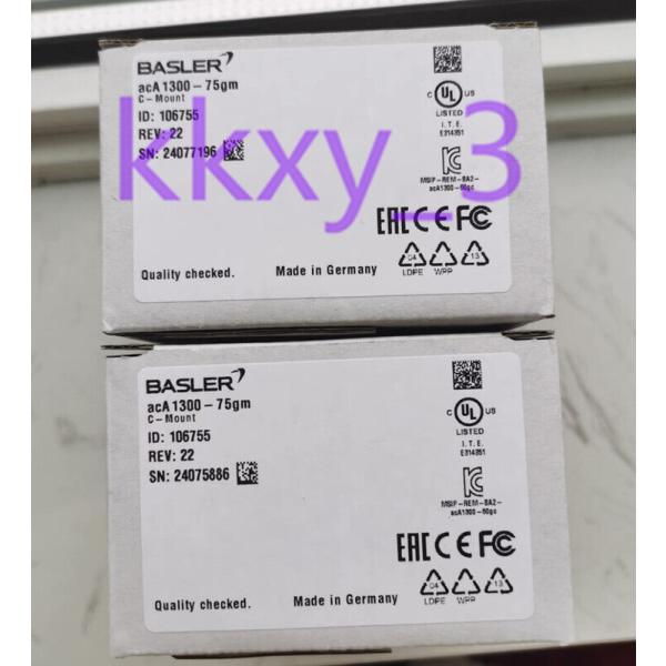 1 PCS new Basler acA1300-75gm Industrial Camera1 PCS New Basler ACA1300-75GM産業カメラ