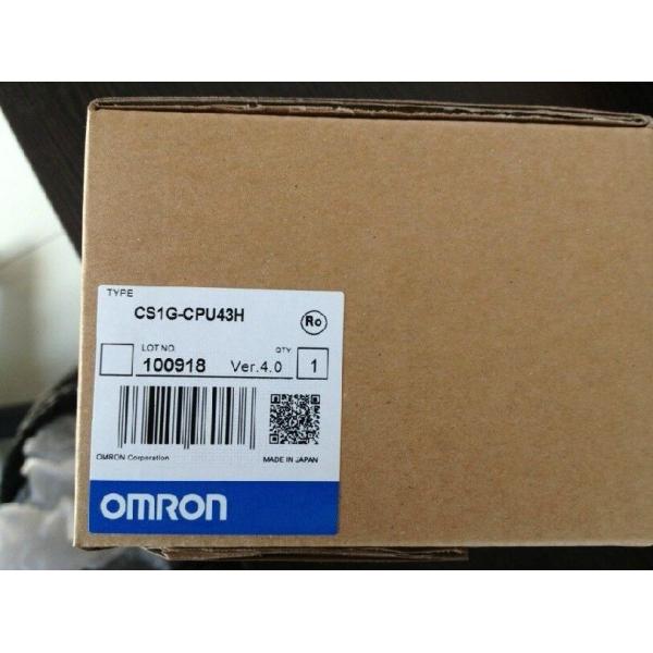 Omron SYSMAC CPU Unit CS1G-CPU43H 1pcsOMRON SYSMAC CPUユニットCS1G-CPU43H 1PCS