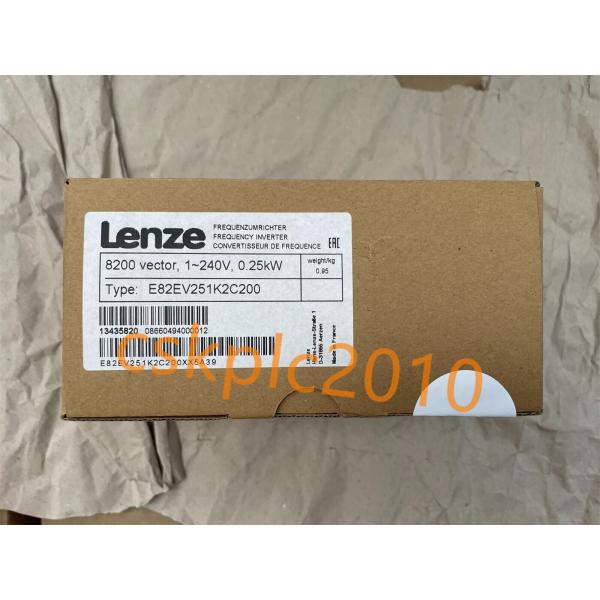 1 PCS  LENZE Drive E82EV251K2C200 220V / 0.25KW1 PCS Lenze Drive E82EV251K2C200 220V / 0.25kW