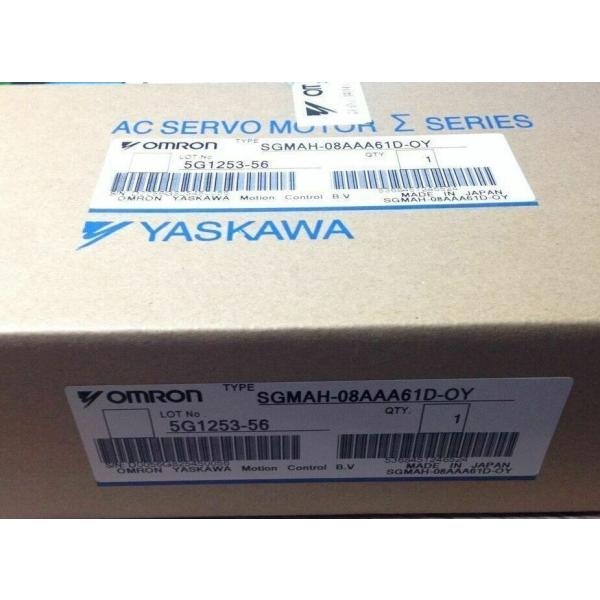 1pcs Yaskawa Omron  SGMAH-08AAA61D-OY In Box1PCS YASKAWA OMRON SGMAH-08AAA61D-OY IN BOX