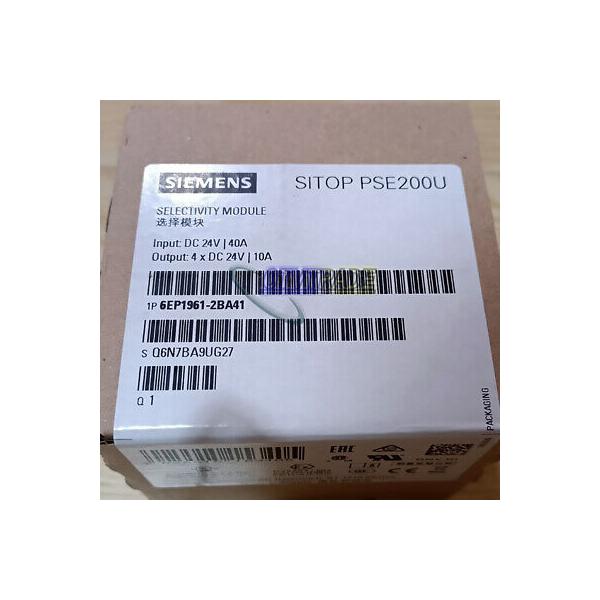 1PC SIEMENS SELECTIVITY MODULE 6EP1961-2BA41 NEW1PC Siemens選択性モジュール6EP1961-2BA41 NEW