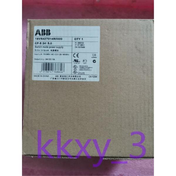 1 PCS ABB CP-S 24/5.0 switching power supply1 PCS ABB CP-S 24/5.0スイッチング電源