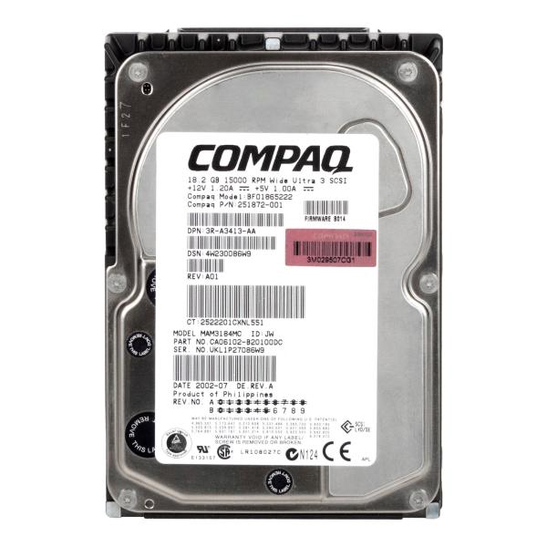 ※他店舗でも販売を行っておりますため、ご購入前に在庫確認をお願いいたします。※インボイス対応、送料無料【sb18ショップ 店舗直通】Email：sb18shop@gmail.comHard Drive Compaq BF01865222 1...