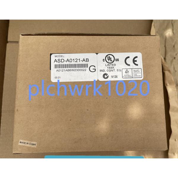 1 PCS  Delta 100W Servo Drive Controller ASD-A0121-AB1 PCS Delta 100WサーボドライブコントローラーASD-A0121-AB