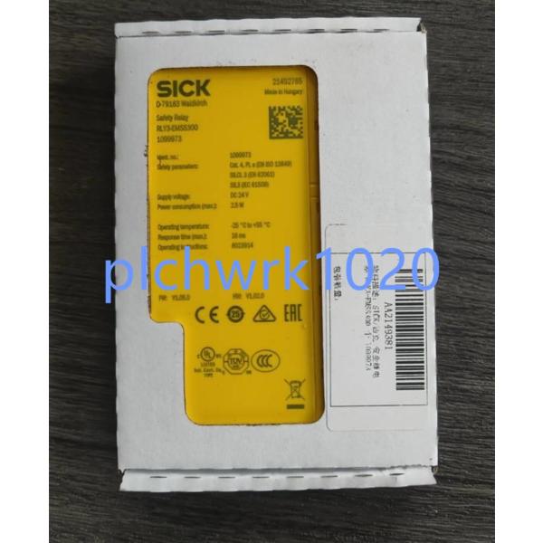 1 PCS SICK safety relay 1099973 RLY3-EMSS3001 PCS SICK SAFETY RELAY 1099973 RLY3-EMSS300