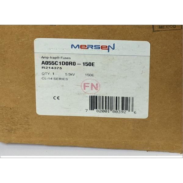 FERRAZ SHAWMUT MERSEN A055C1D0R0-150E AMP-TRAP FUSE CL-14 SERIESFerraz Shawmut Mersen A055C1D0R0-150E AMP-TRAP FUSE CL-1...