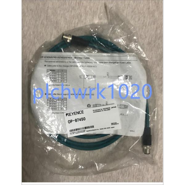1 PCS  KEYENCE standard display cable OP-874501 PCS Keyence StandardディスプレイケーブルOP-87450