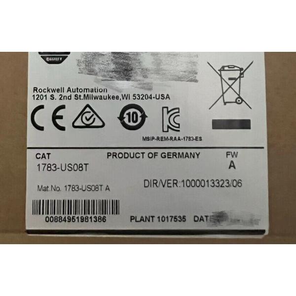 New Factory Sealed 1783-US08T /A Stratix 2000 Switch Unmanaged 8 Copper P新しい工場密閉1783-US08T /a stratix 2000スイッチ無管理8銅P