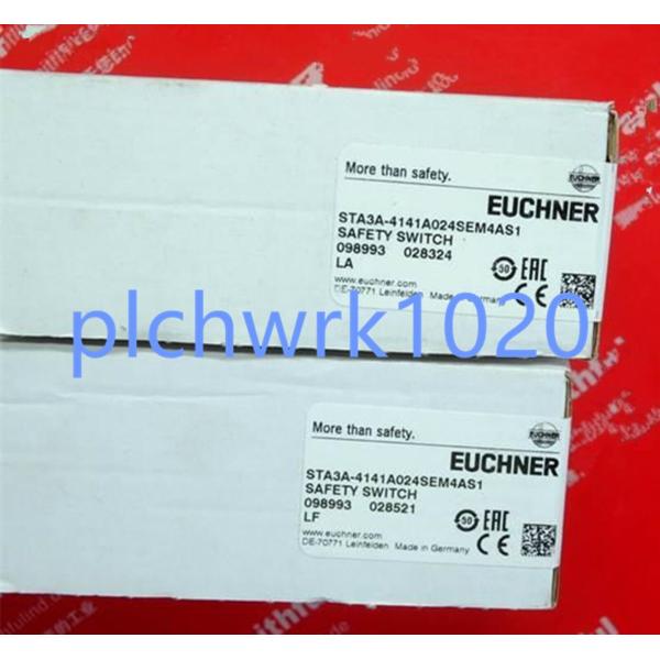 1 PCS  Euchner 098993 Safety switch STA3A-4141A024SEM4AS11 PCS EUCHNER 098993安全スイッチSTA3A-4141A024SEM4AS1