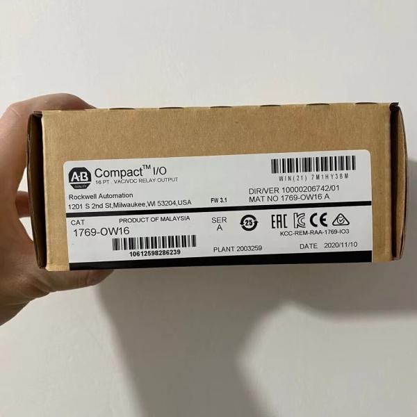 2019-2022 Allen-Bradley CompactLogix 16 Pt D/O Relay Module 1769-OW162019-2022 Allen-Bradley CompactLogix 16 PT D/Oリレーモジ...