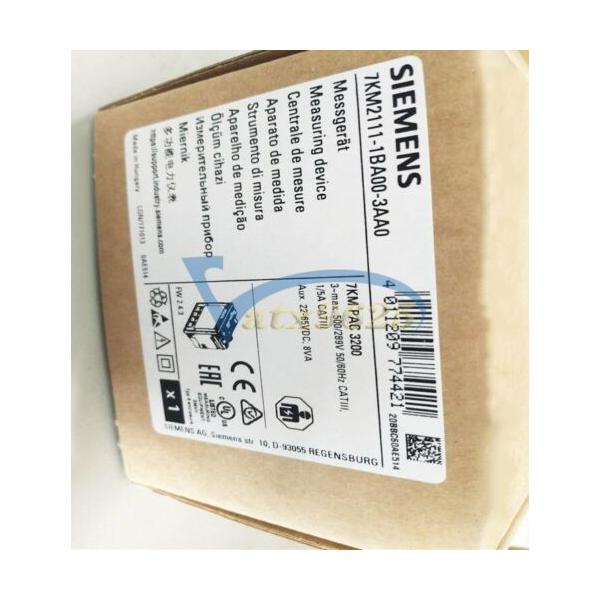 One Siemens シーメンス 7KM2111-1BA00-3AA0 PAC3200 multi-function power meter New1つのSiemens シーメンス 7KM2111-1BA00-3AA0 PAC3200マル...