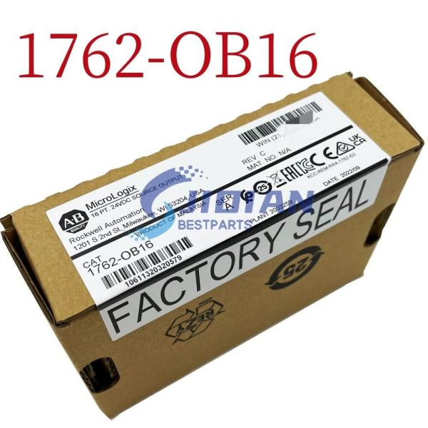1762-OB16 Allen-Bradley MicroLogix 1762-OB16 24VDC SOURCE OUTPUT Module 2022 TX1762-OB16 Allen-Bradley Micrologix 1762-O...
