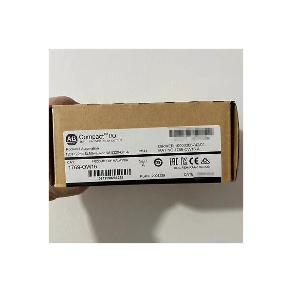 2022 New Sealed Allen-Bradley 1769-OW16 SER A CompactLogix Relay Output Module2022新しいシールされたアレンブラッドリー1769-OOW16 Ser A Com...