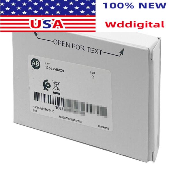 New Factory Sealed AB 1734-VHSC24 Point I/O Very High Speed Counter Module新しい工場密閉AB 1734-VHSC24ポイントI/O非常に高速カウンターモジュール