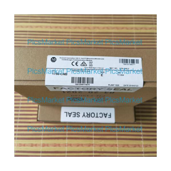 1 PC New Factory Sealed AB 1756-CNB SER E ControlLogix ControlNet Bridge 1756CNB1 PC新しい工場密閉AB 1756-CNB Ser e Contrologix...