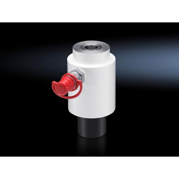 Hydraulic cyl. - suitable for making cut-outs in Carbon steel and stainless steel - driven by CW 120-M or an electro-hyd...