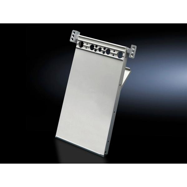 Wiring plan lectern - Rittal (VX25 Baying system series) - #4120000 - H365mm x W207mm x D24mm - Light gray (RAL 7035) - ...