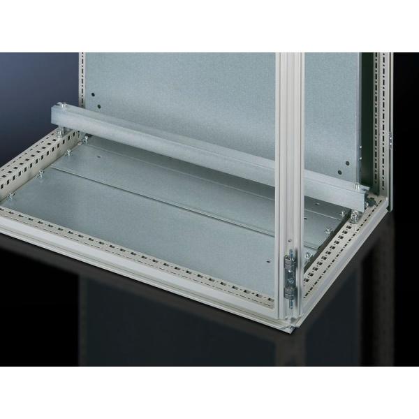 Cable clamp rail - right angle section - Rittal (TS8 baying systems series) - #4192000 - for W800mm encl. - 785mm length...