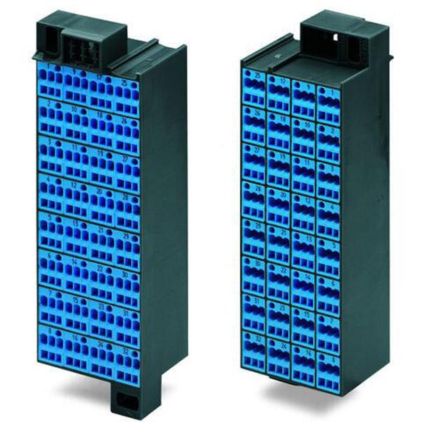 Marked matrix patchboard with 1-deck/level - Suitable for Ex I applications - with 1-32" marking - Wago (726 series) - B...
